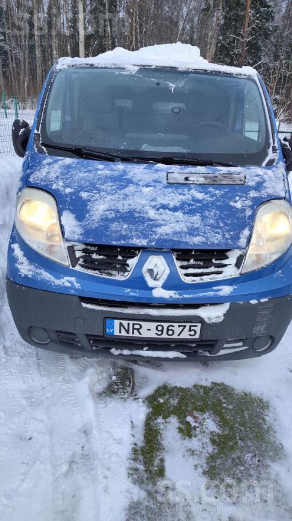 Zils Renault Trafic 2008 Saldus, ar dzinēja tilpumu 2.00 L un nobraukumu 238 tūkst. km par 2700 €, foto 1 vietnē AUTOMOTO.COM.LV