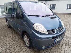 Blue Renault Trafic 2009 in Balvi, with an engine capacity of 2.00 L and mileage of 210 thousand km for 7350 €, photo 7 on AUTOMOTO.COM.LV