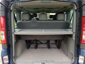 Blue Renault Trafic 2009 in Balvi, with an engine capacity of 2.00 L and mileage of 210 thousand km for 7350 €, photo 22 on AUTOMOTO.COM.LV