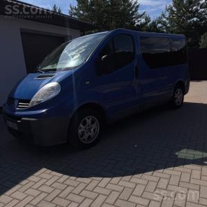 Blue Renault Trafic 2011 in Daugavpils, with an engine capacity of 2.00 L and mileage of 232 thousand km for 5500 €, photo 3 on AUTOMOTO.COM.LV