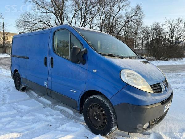 Blue Renault Trafic 2012 in Riga, with an engine capacity of 2.00 L and mileage of 292 thousand km for 5750 €, photo 6 on AUTOMOTO.COM.LV