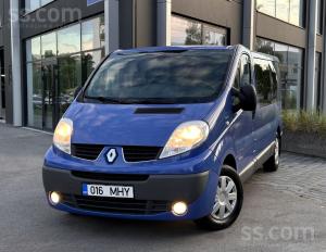 Blue Renault Trafic 2013 in Tallinn, with an engine capacity of 2.00 L and mileage of 136 thousand km for 14990 €, photo  on AUTOMOTO.COM.LV