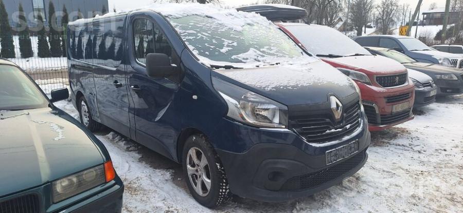Zils Renault Trafic 2014 Rīga, ar dzinēja tilpumu 1.60 L un nobraukumu 283 tūkst. km par 5750 €, foto 4 vietnē AUTOMOTO.COM.LV
