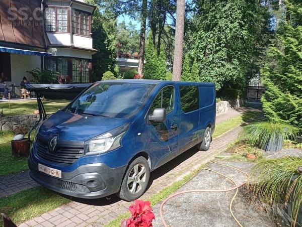 Zils Renault Trafic 2014 Jūrmala, ar dzinēja tilpumu 1.60 L un nobraukumu 0 tūkst. km par 7500 €, foto 1 vietnē AUTOMOTO.COM.LV