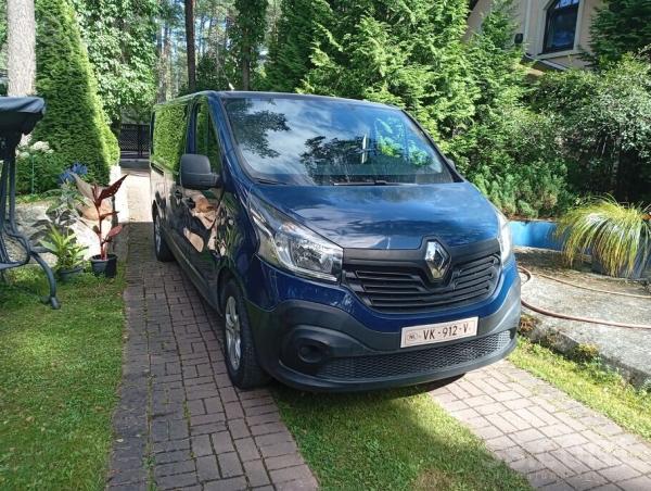 Zils Renault Trafic 2014 Jūrmala, ar dzinēja tilpumu 1.60 L un nobraukumu 0 tūkst. km par 7500 €, foto 2 vietnē AUTOMOTO.COM.LV