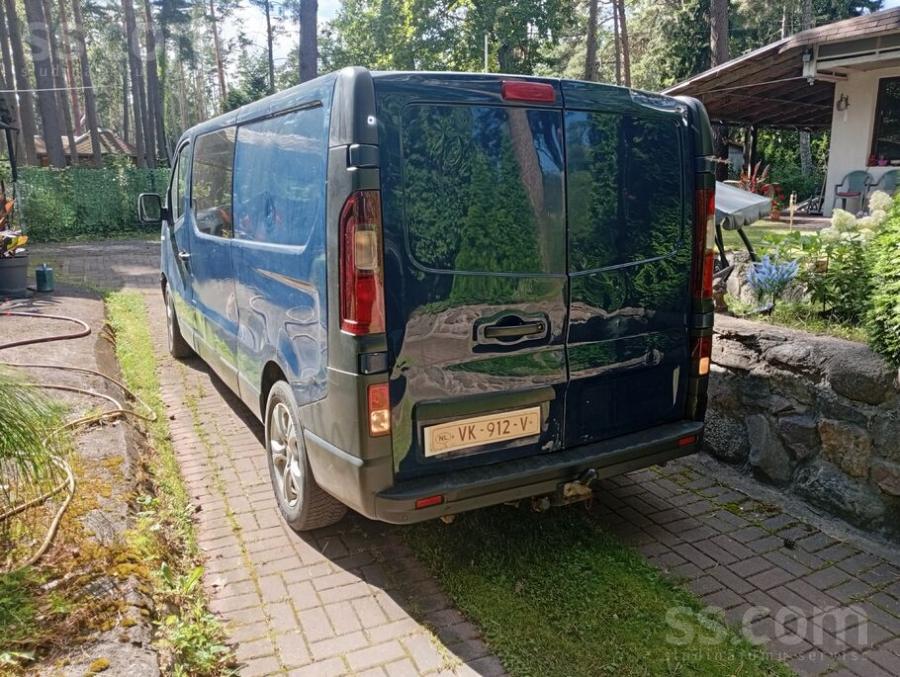 Синий Рено Трафик 2014 в Юрмала, объемом двигателя 1.60 л и пробегом 0 тыс. км за 7500 €, фото 7 на AUTOMOTO.COM.LV