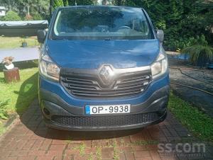 Blue Renault Trafic 2014 in Jurmala, with an engine capacity of 1.60 L and mileage of 0 thousand km for 7500 €, photo  on AUTOMOTO.COM.LV
