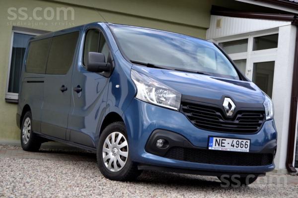 Zils Renault Trafic 2019 Tukums, ar dzinēja tilpumu 1.60 L un nobraukumu 135 tūkst. km par 17990 €, foto 2 vietnē AUTOMOTO.COM.LV