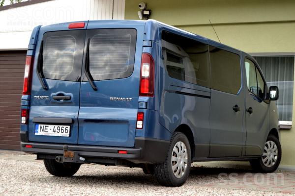 Zils Renault Trafic 2019 Tukums, ar dzinēja tilpumu 1.60 L un nobraukumu 135 tūkst. km par 17990 €, foto 3 vietnē AUTOMOTO.COM.LV