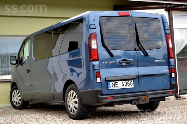 Zils Renault Trafic 2019 Tukums, ar dzinēja tilpumu 1.60 L un nobraukumu 135 tūkst. km par 17990 €, foto 4 vietnē AUTOMOTO.COM.LV