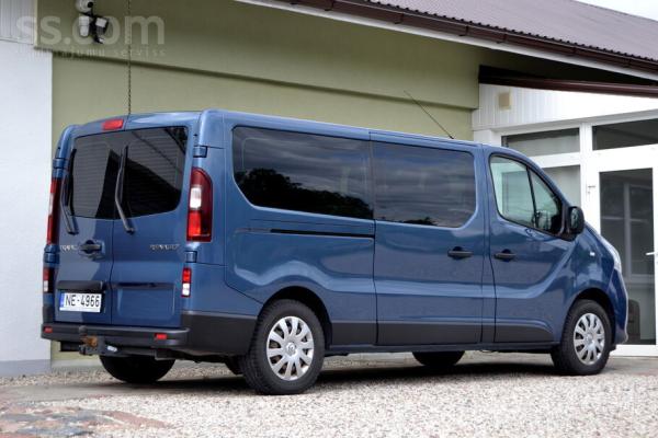 Zils Renault Trafic 2019 Tukums, ar dzinēja tilpumu 1.60 L un nobraukumu 135 tūkst. km par 17990 €, foto 7 vietnē AUTOMOTO.COM.LV