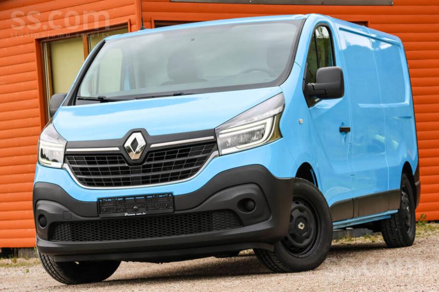 Blue Renault Trafic 2020 in Tukums, with an engine capacity of 2.00 L and mileage of 252 thousand km for 10790 €, photo 3 on AUTOMOTO.COM.LV