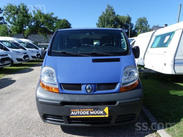 Zils Renault Trafic 2005 Valka, ar dzinēja tilpumu 1.90 L un nobraukumu 212 tūkst. km par 5700 €, foto 4 vietnē AUTOMOTO.COM.LV