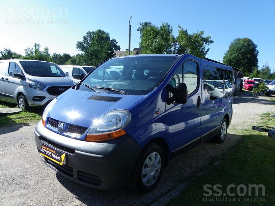 Zils Renault Trafic 2005 Valka, ar dzinēja tilpumu 1.90 L un nobraukumu 212 tūkst. km par 5700 €, foto 5 vietnē AUTOMOTO.COM.LV