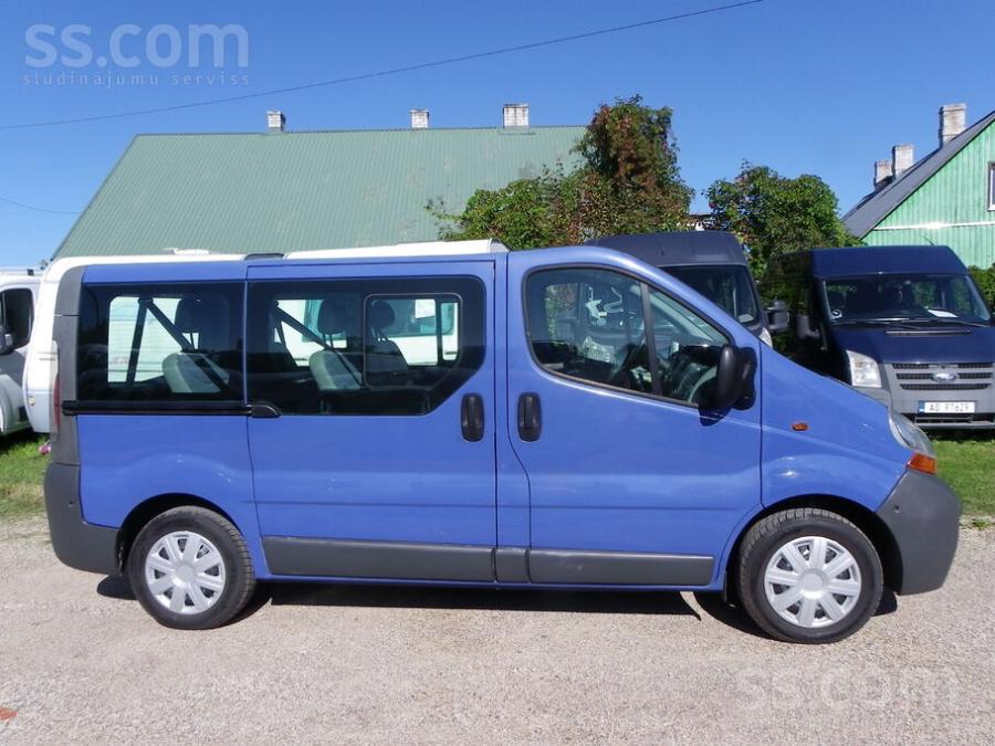 Zils Renault Trafic 2005 Valka, ar dzinēja tilpumu 1.90 L un nobraukumu 212 tūkst. km par 5700 €, foto 6 vietnē AUTOMOTO.COM.LV