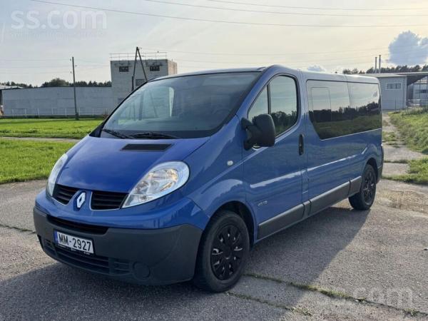 Blue Renault Trafic 2008 in Riga, with an engine capacity of 2.00 L and mileage of 283 thousand km for 6495 €, photo 1 on AUTOMOTO.COM.LV