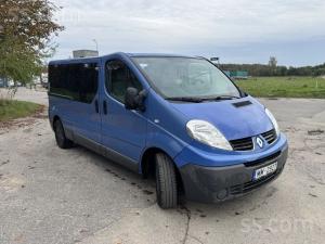 Blue Renault Trafic 2008 in Riga, with an engine capacity of 2.00 L and mileage of 292 thousand km for 5998 €, photo 9 on AUTOMOTO.COM.LV
