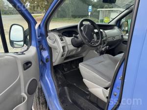 Blue Renault Trafic 2008 in Riga, with an engine capacity of 2.00 L and mileage of 292 thousand km for 5998 €, photo 14 on AUTOMOTO.COM.LV