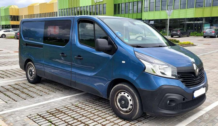 Zils Renault Trafic 2014 Viļņa, ar dzinēja tilpumu 1.60 L un nobraukumu 251 tūkst. km par 8800 €, foto 3 vietnē AUTOMOTO.COM.LV