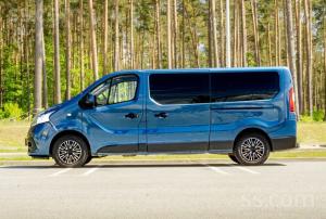 Синий Рено Трафик 2019 в Рига, объемом двигателя 1.60 л и пробегом 340 тыс. км за 9990 €, фото 6 на AUTOMOTO.COM.LV