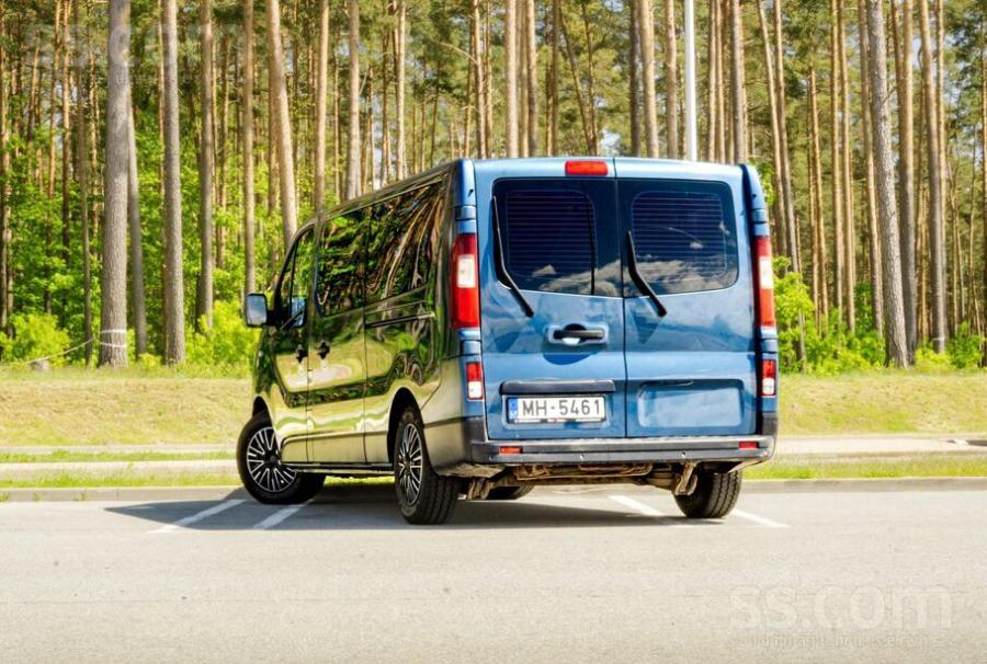 Синий Рено Трафик 2019 в Рига, объемом двигателя 1.60 л и пробегом 340 тыс. км за 9990 €, фото 9 на AUTOMOTO.COM.LV