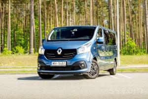 Zils Renault Trafic 2019 Rīga, ar dzinēja tilpumu 1.60 L un nobraukumu 340 tūkst. km par 8590 €, foto  vietnē AUTOMOTO.COM.LV