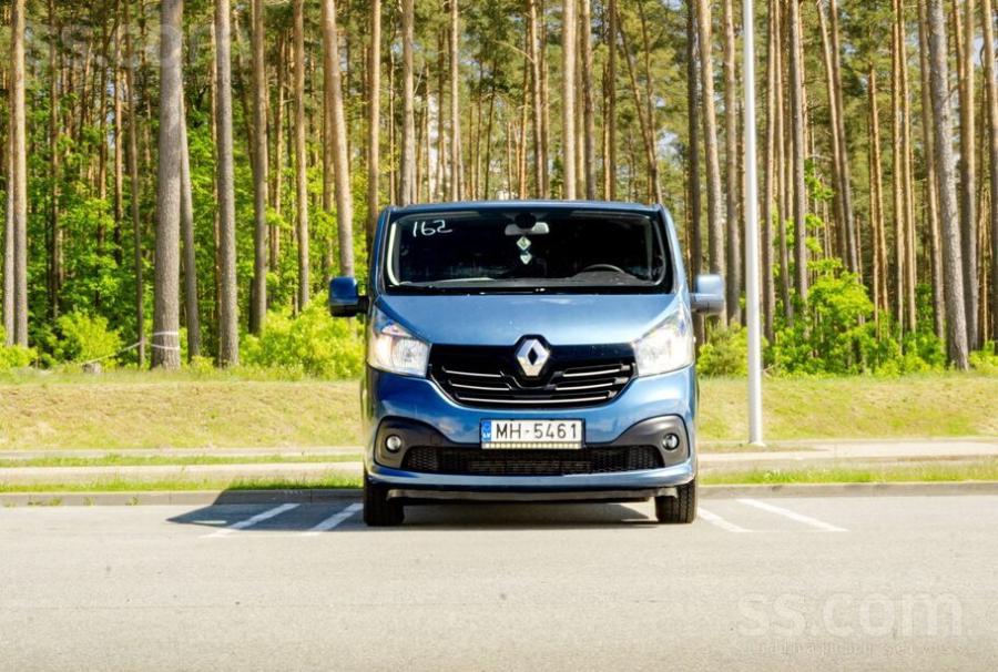 Zils Renault Trafic 2019 Rīga, ar dzinēja tilpumu 1.60 L un nobraukumu 340 tūkst. km par 8590 €, foto 4 vietnē AUTOMOTO.COM.LV