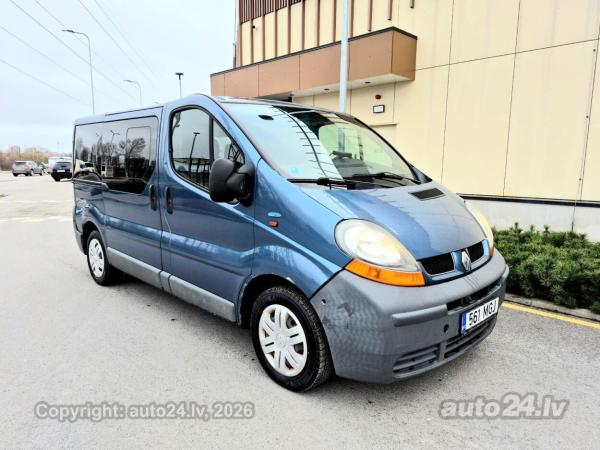 Zils Renault Trafic 2006 Tallina, ar dzinēja tilpumu 1.90 L un nobraukumu 387 tūkst. km par 1890 €, foto 3 vietnē AUTOMOTO.COM.LV