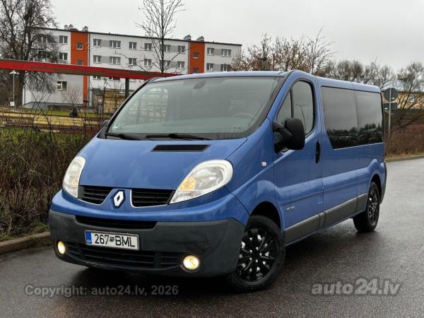 Blue Renault Trafic 2007 in Valga, with an engine capacity of 2.50 L and mileage of 274 thousand km for 4990 €, photo 5 on AUTOMOTO.COM.LV
