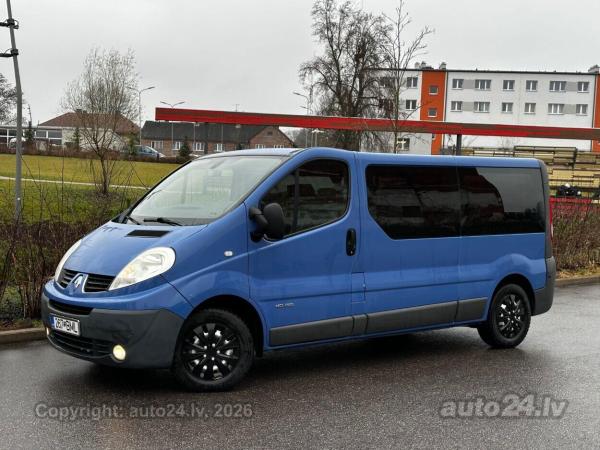 Blue Renault Trafic 2007 in Valga, with an engine capacity of 2.50 L and mileage of 274 thousand km for 4990 €, photo 6 on AUTOMOTO.COM.LV