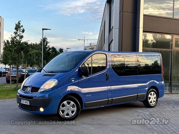 Blue Renault Trafic 2012 in Tallinn, with an engine capacity of 2.00 L and mileage of 340 thousand km for 8750 €, photo 3 on AUTOMOTO.COM.LV