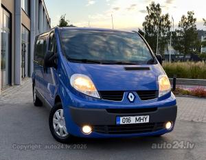 Blue Renault Trafic 2013 in Tallinn, with an engine capacity of 2.00 L and mileage of 136 thousand km for 14990 €, photo 5 on AUTOMOTO.COM.LV