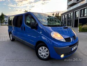 Blue Renault Trafic 2013 in Tallinn, with an engine capacity of 2.00 L and mileage of 136 thousand km for 14990 €, photo 7 on AUTOMOTO.COM.LV