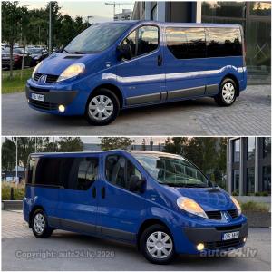 Blue Renault Trafic 2013 in Tallinn, with an engine capacity of 2.00 L and mileage of 136 thousand km for 14990 €, photo 8 on AUTOMOTO.COM.LV