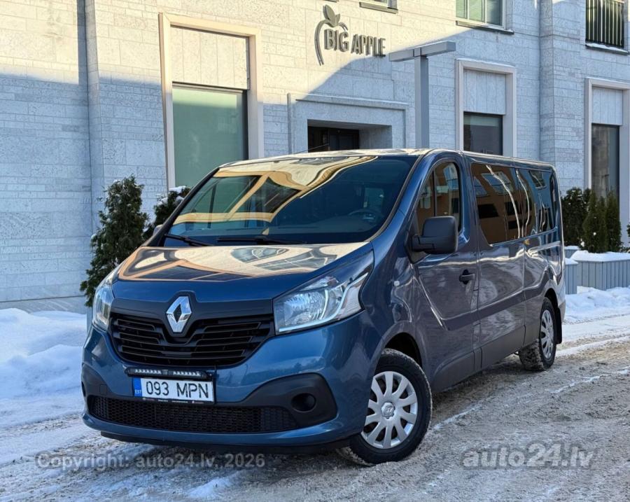 Zils Renault Trafic 2016 Tallina, ar dzinēja tilpumu 1.60 L un nobraukumu 198 tūkst. km par 13799 €, foto 2 vietnē AUTOMOTO.COM.LV