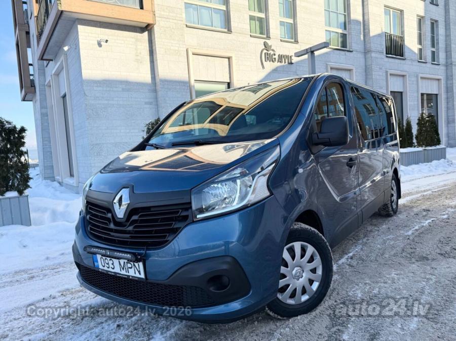 Zils Renault Trafic 2016 Tallina, ar dzinēja tilpumu 1.60 L un nobraukumu 198 tūkst. km par 13799 €, foto 4 vietnē AUTOMOTO.COM.LV