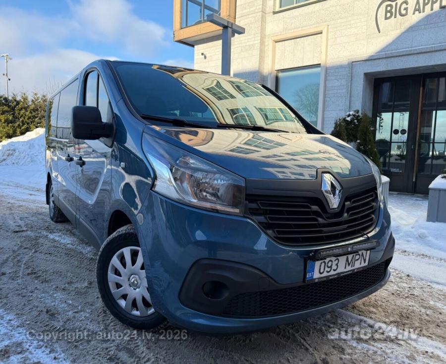 Zils Renault Trafic 2016 Tallina, ar dzinēja tilpumu 1.60 L un nobraukumu 198 tūkst. km par 13799 €, foto 12 vietnē AUTOMOTO.COM.LV