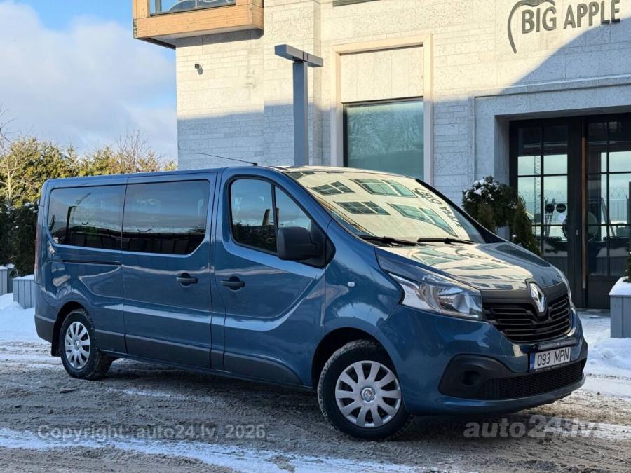 Zils Renault Trafic 2016 Tallina, ar dzinēja tilpumu 1.60 L un nobraukumu 198 tūkst. km par 13799 €, foto 14 vietnē AUTOMOTO.COM.LV