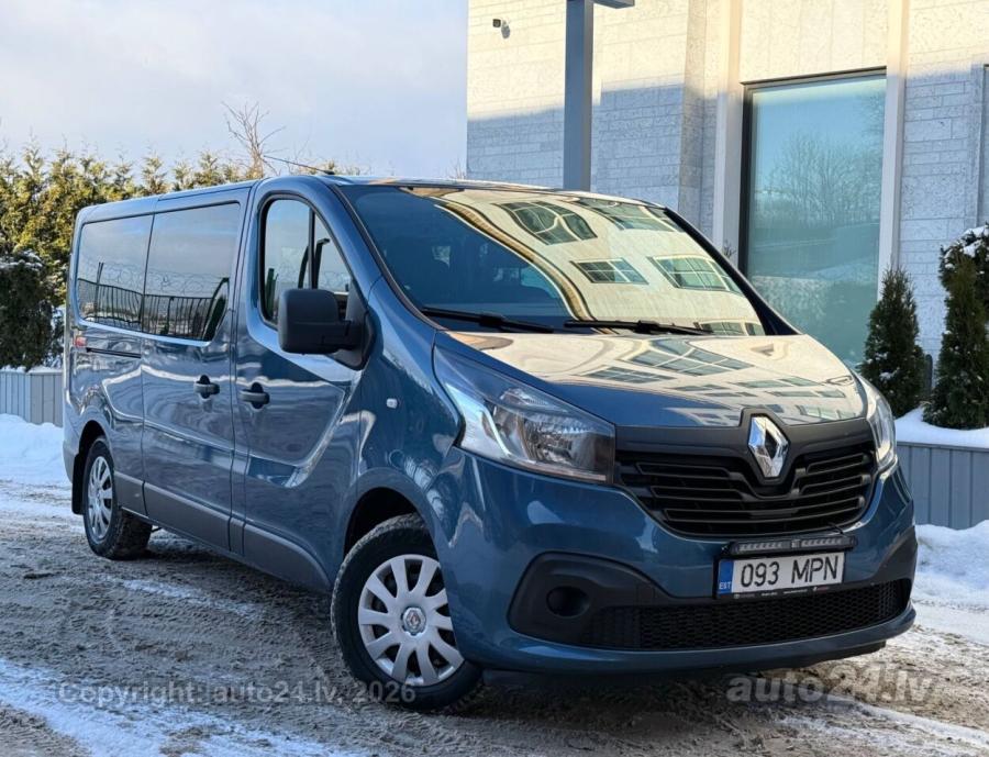 Zils Renault Trafic 2016 Tallina, ar dzinēja tilpumu 1.60 L un nobraukumu 198 tūkst. km par 13799 €, foto 19 vietnē AUTOMOTO.COM.LV
