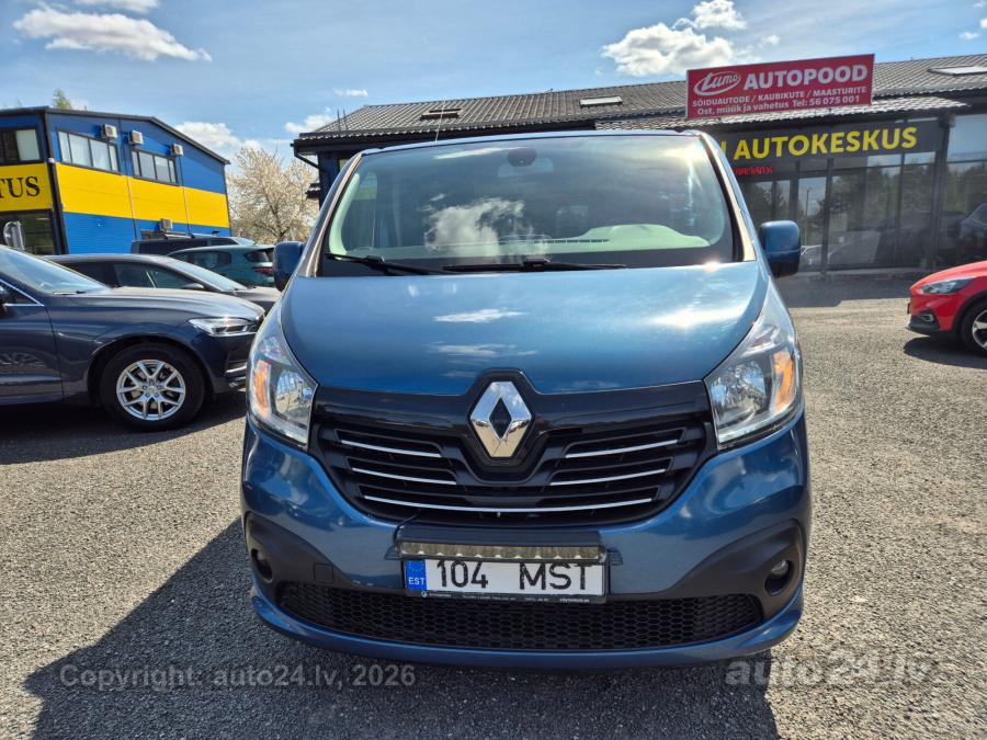 Zils Renault Trafic 2019 Tartu, ar dzinēja tilpumu 1.60 L un nobraukumu 214 tūkst. km par 15790 €, foto 9 vietnē AUTOMOTO.COM.LV