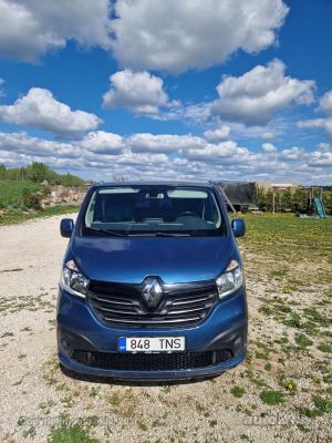 Blue Renault Trafic 2019 in Tartu, with an engine capacity of 1.60 L and mileage of 180 thousand km for 22000 €, photo 9 on AUTOMOTO.COM.LV