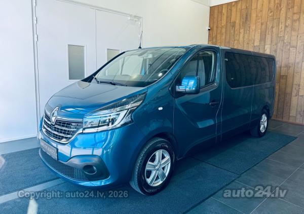 Blue Renault Trafic 2021 in Parnu, with an engine capacity of 2.00 L and mileage of 54 thousand km for 28400 €, photo 1 on AUTOMOTO.COM.LV