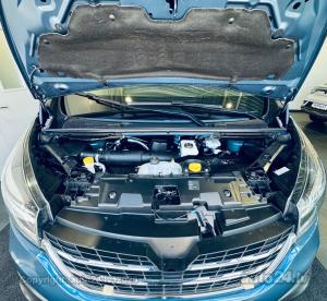 Blue Renault Trafic 2021 in Parnu, with an engine capacity of 2.00 L and mileage of 54 thousand km for 28400 €, photo 8 on AUTOMOTO.COM.LV