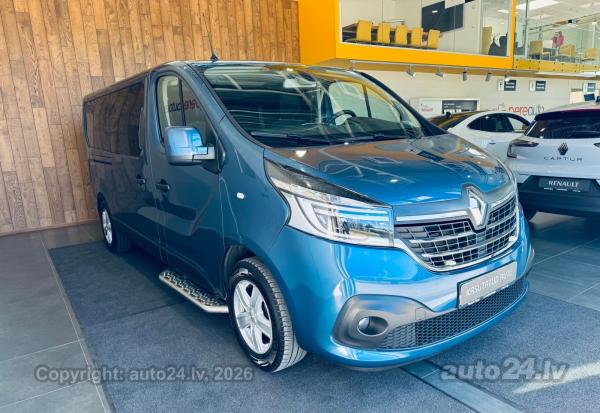 Blue Renault Trafic 2021 in Parnu, with an engine capacity of 2.00 L and mileage of 54 thousand km for 28400 €, photo 9 on AUTOMOTO.COM.LV