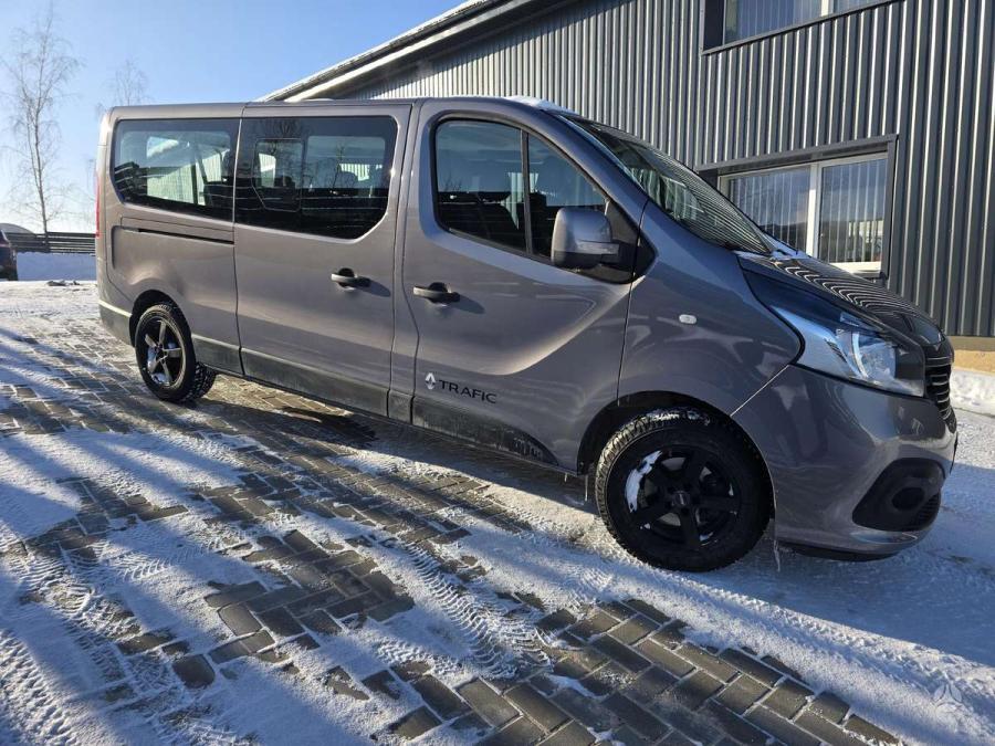 Brūns Renault Trafic 2015 Telšiai, ar dzinēja tilpumu 1.60 L un nobraukumu 149 tūkst. km par 14200 €, foto 5 vietnē AUTOMOTO.COM.LV