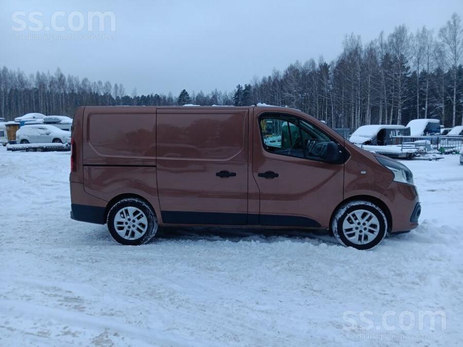Brown Renault Trafic 2016 in Ogre, with an engine capacity of 1.60 L and mileage of 142 thousand km for 8500 €, photo 7 on AUTOMOTO.COM.LV
