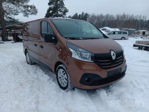 Brown Renault Trafic 2016 in Ogre, with an engine capacity of 1.60 L and mileage of 142 thousand km for 8500 €, photo 8 on AUTOMOTO.COM.LV