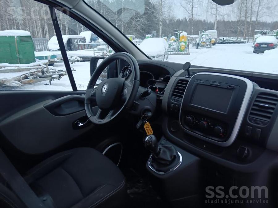 Brown Renault Trafic 2016 in Ogre, with an engine capacity of 1.60 L and mileage of 142 thousand km for 8500 €, photo 11 on AUTOMOTO.COM.LV