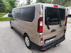 Brown Renault Trafic 2017 in Vilnius, with an engine capacity of 1.60 L and mileage of 263 thousand km for 11300 €, photo 5 on AUTOMOTO.COM.LV