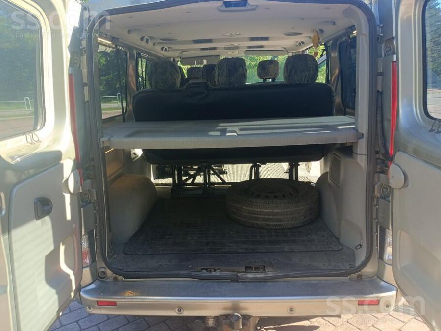 Brūns Renault Trafic 2010 Ventspils, ar dzinēja tilpumu 2.00 L un nobraukumu 266 tūkst. km par 8000 €, foto 7 vietnē AUTOMOTO.COM.LV